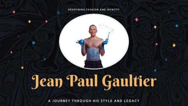 Jean Paul Gaultier | Genially
