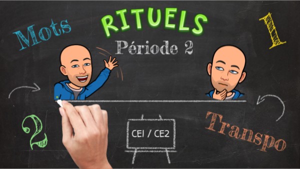 Copie - Rituels CE1 CE2 période 2 2024-2025