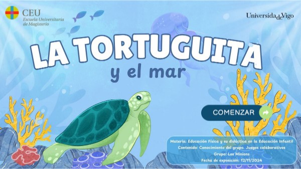 La tortuguita y el mar