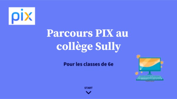 Parcours de rentrée PIX - 6e | Genially
