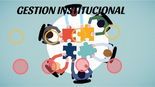 Gestión institucional