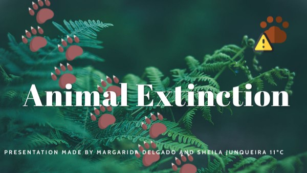 Animal Extinction | Genially