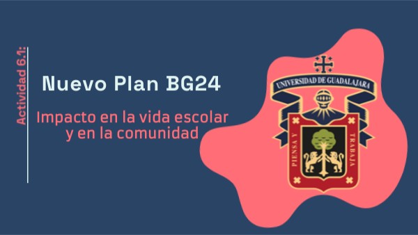 ACT. 6.1: PLAN BG24 | Genially