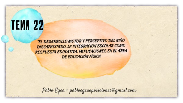 Tema 22 Academia 2025 | Genially