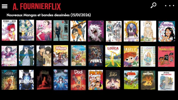 bookflix BD et mangas | Genially