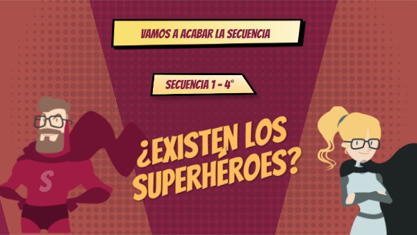 Séance repaso Sec Superhéroes | Genially