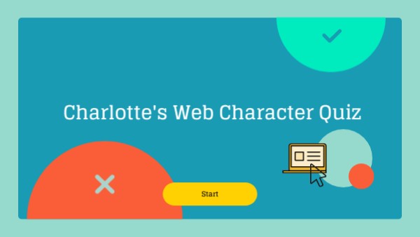 Charlotte's Web Character Quiz | Genially