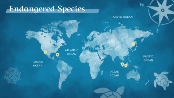 ENDANGERED SPECIES MAP