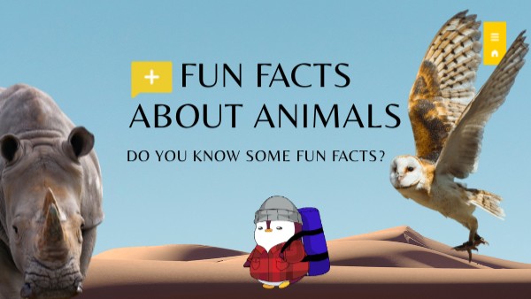 FUN FACTS ABOUT ANIMAL