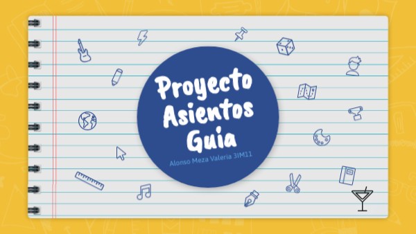 Presentación cuaderno cole | Genially