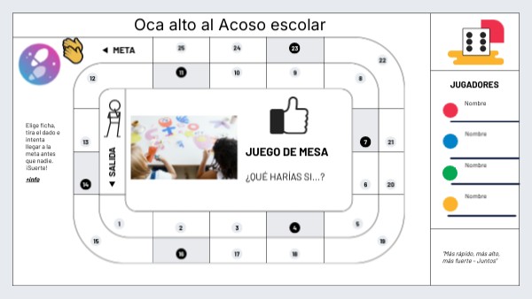 Juego de Mesa Acoso Escolar