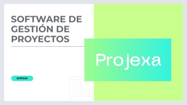 Software De Gestión De Proyectos | Genially