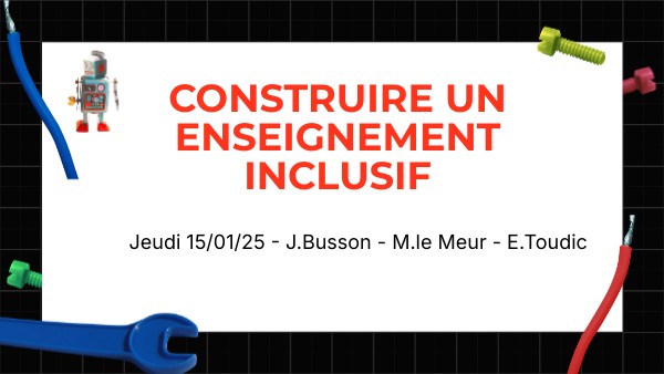 Présentation Robotique