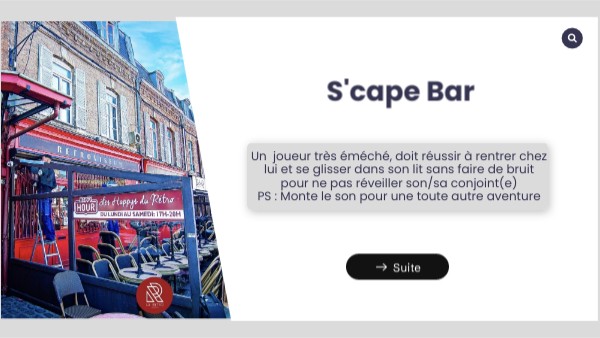 S'cape Bar | Genially