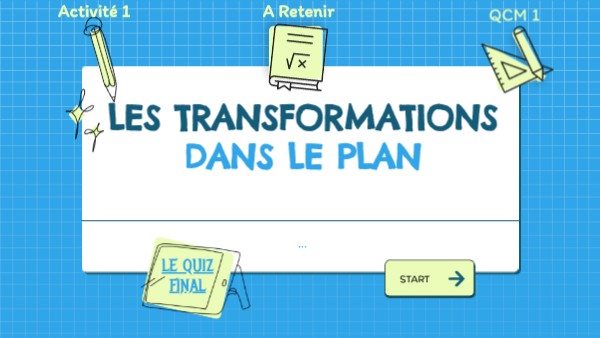 Les transformations ! | Genially