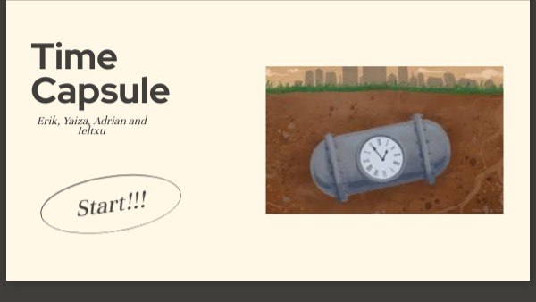 Time capsule | Genially