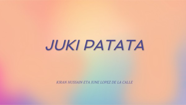 Presentación Startup Unicornio