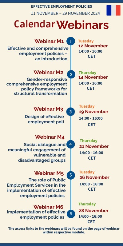 Webinar Calendar EEP 2024