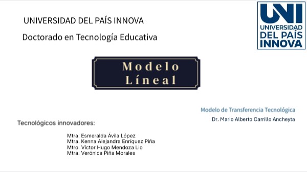 Modelo Lineal