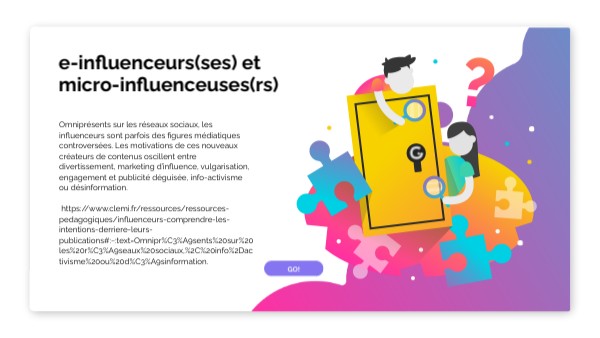 Influenceur(se)s | Genially