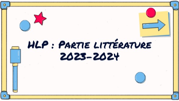 HLP 1ère 2023-2024 | Genially