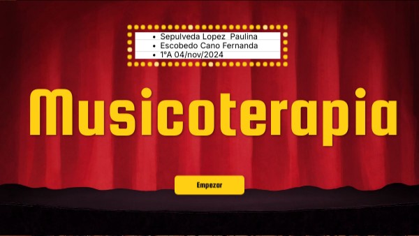 Escape Room Musical | Genially