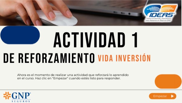 Actividad 1 Vida Inversión | Genially
