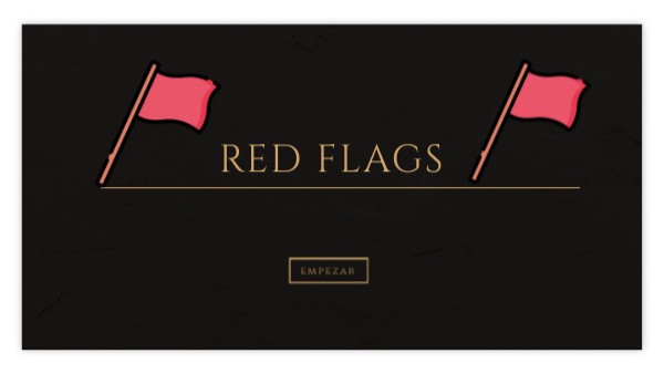red flags | Genially