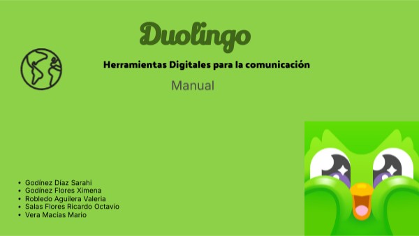 Manual de Duolingo | Genially