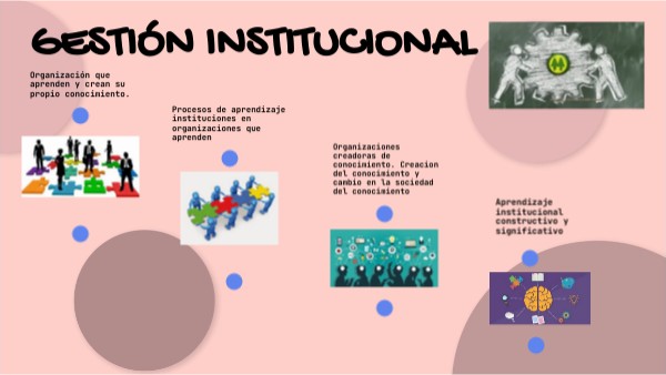 gestión institucional