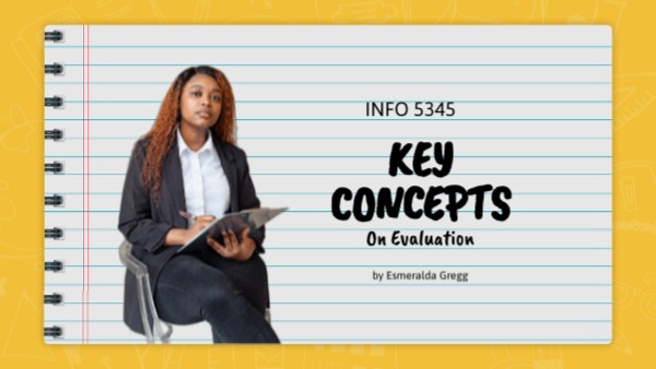 INFO 5345 | Key Concepts on Evaluation