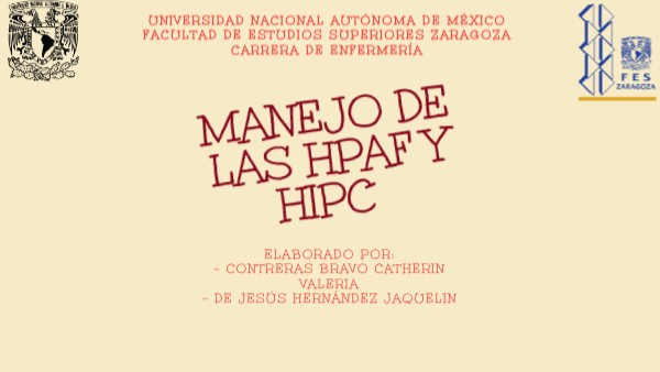 Presentación Manejo de HPF y HIPC
