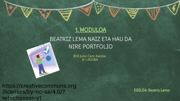 Nire portfolio. B.LEMA