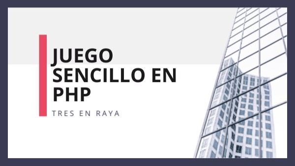 Presentación Juego Sencillo PHP