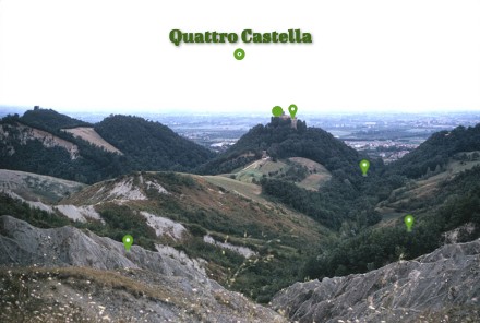 mappa interattiva quattro castella