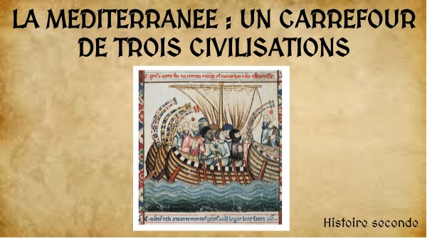 3 civilisations Méditerranée