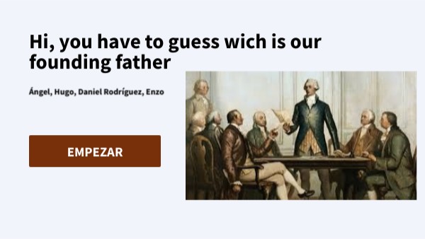 Escape Room Founding father