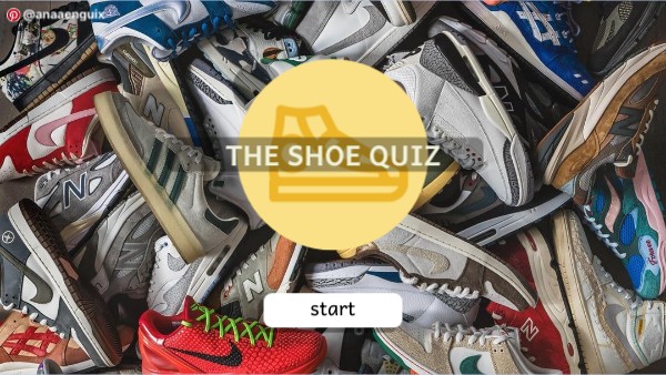 The Shoe Quiz | Genially