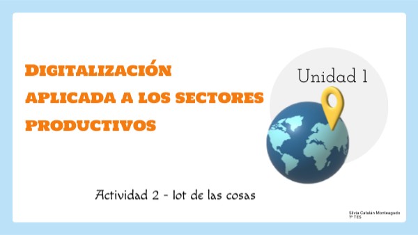 5 EJEMPLOS IoT | Genially