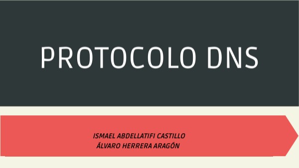 Presentación Protocolo DNS | Genially