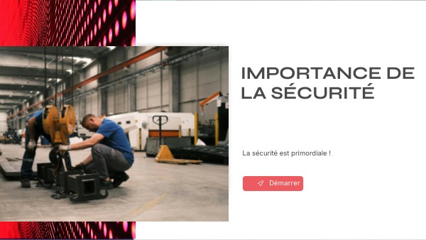 Sécurité des traitements de surface | Genially