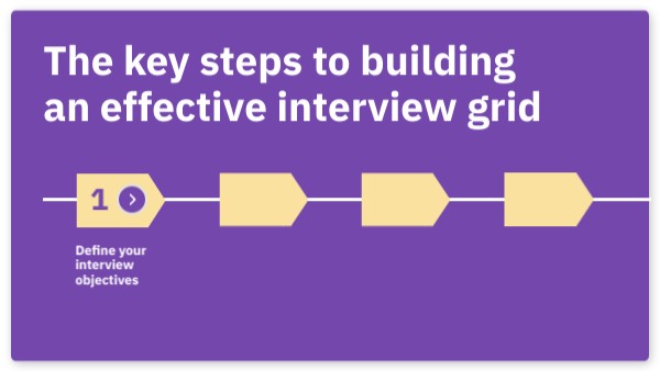 2 - Building an interview grid