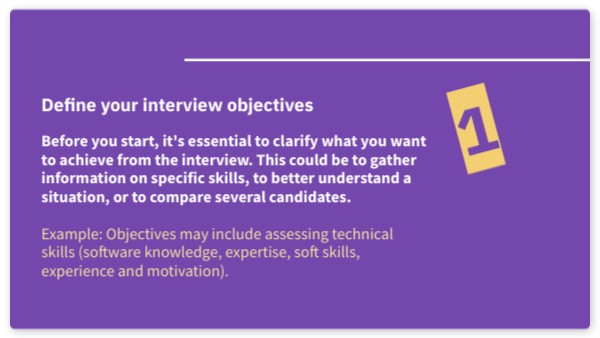 3 - Building an interview grid