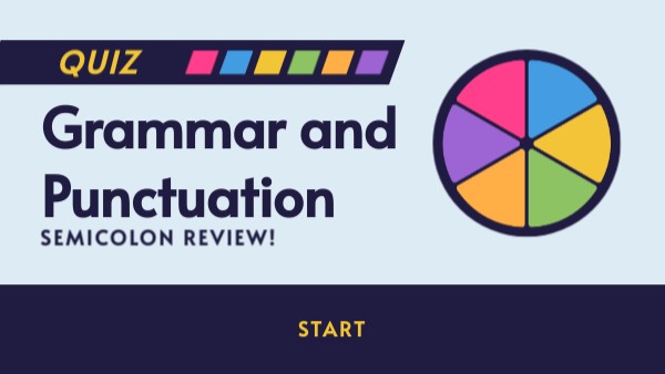 Semicolon Review | Genially