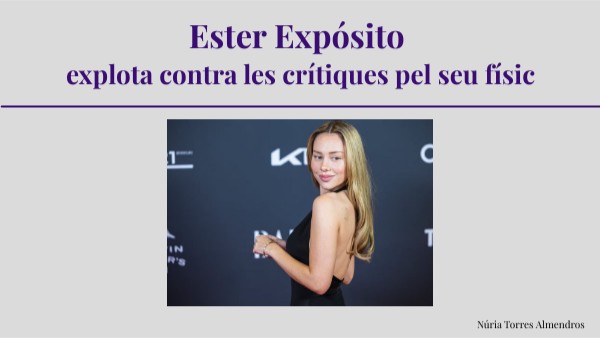 Ester Expósito