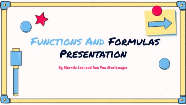Functions and Formulas Presentation