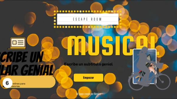 Escape Room Musical