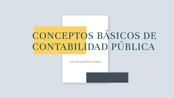 Conceptos básicos de contabilidad | Genially