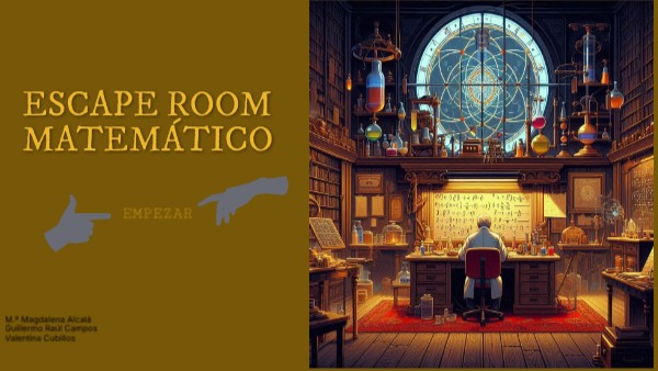 Escape Room matemáticas | Genially