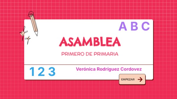 ASAMBLEA 1º PRIMARIA